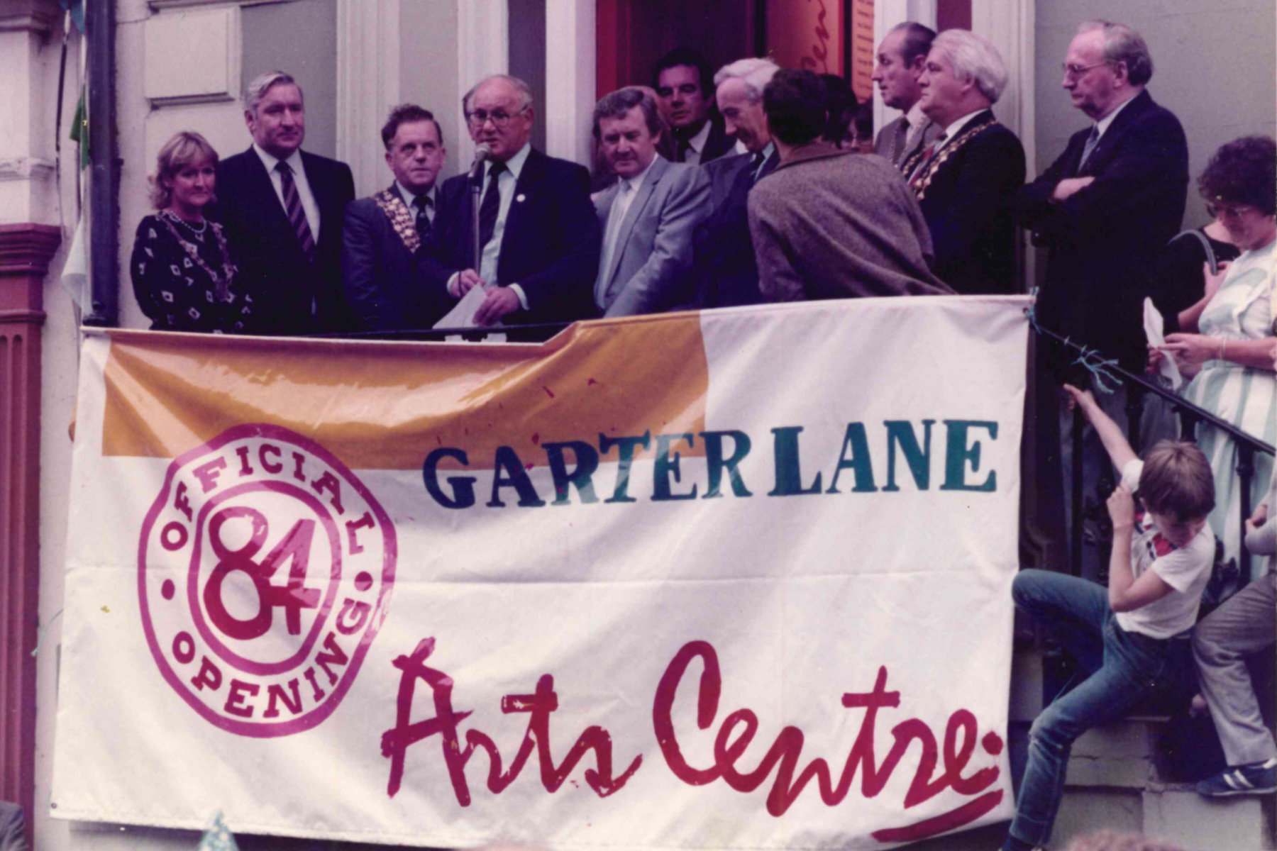 Garter Lane 1984 Opening archive photo courtesy Frieda Ryan ...
